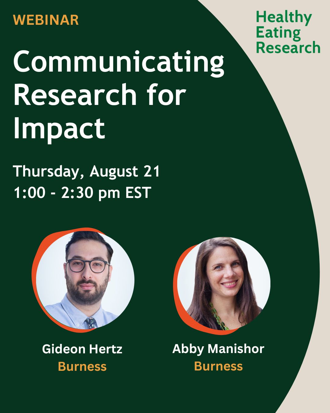 Communicating Research for Impact | Healthy Eating Research